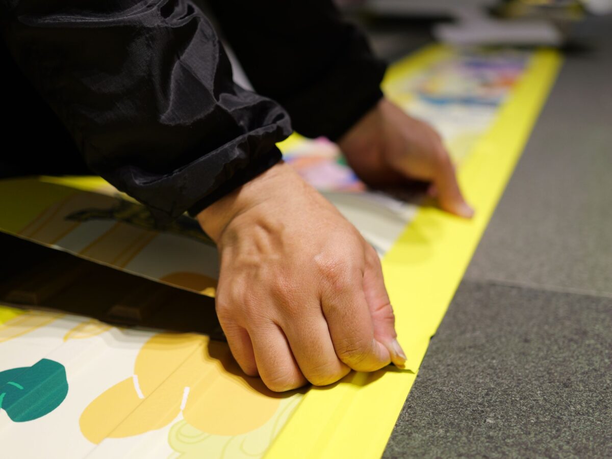 アートの力を取り入れた点字ブロックをまちづくりへ- STREET ART LINE PROJECT様とのコラボレーション- - はつゆめJAPAN